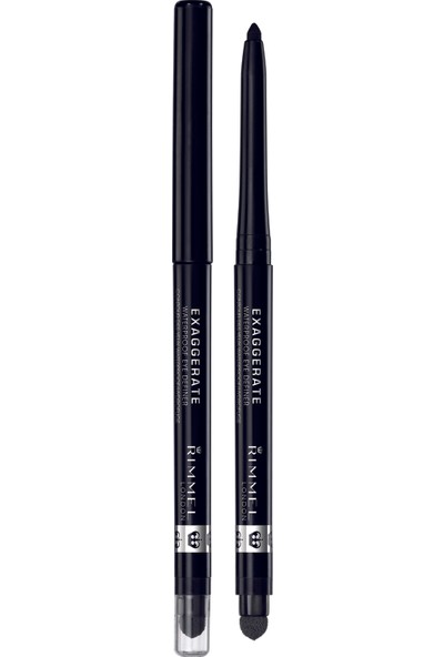 Rimmel London Exaggerate Waterproof Eye Definer Siyahest Siyah