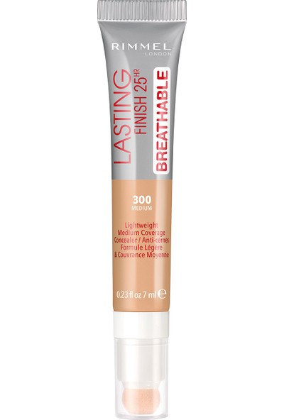 Rimmel London Lasting Finish 25HR Breathable Kapatıcı 300 Medium Rimmel London Lasting Finish 25HR Breathable Kapatıcı 300 Medium