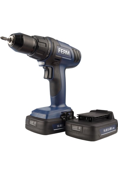 Ferm Professional Cdm1121P Çift Akülü Lı-Ion Matkap 14.4V - 2Ah Ferm Professional Cdm1121P Çift Akülü Lı-Ion Matkap 14.4V - 2Ah