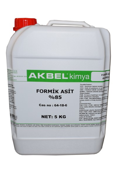 Akbel Formik Asit %85 5 Kg Akbel Formik Asit %85 5 Kg