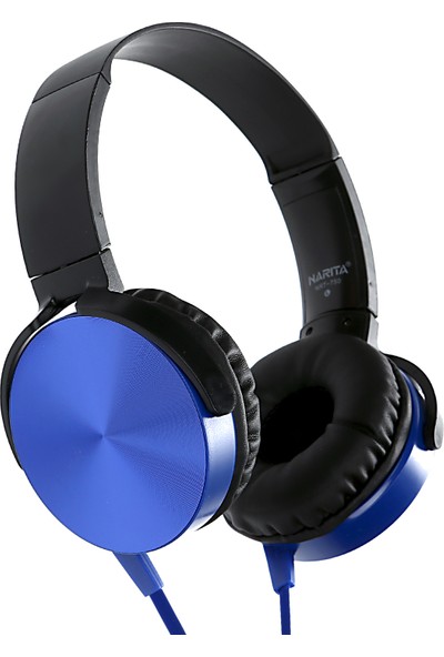 Narita NRT-750 Extra Bass Mikrofonlu DJ Kulaklık