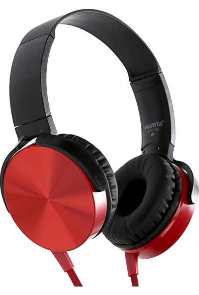 Narita NRT-750 Extra Bass Mikrofonlu DJ Kulaklık