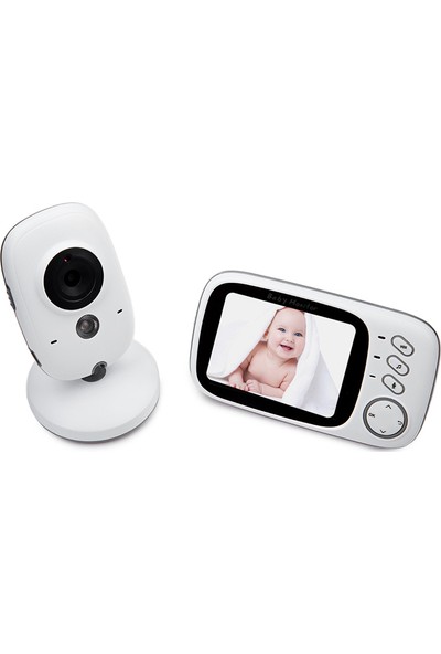 Kingfit Vb603 Baby Monitor - Gece Görüşlü Oda Sıcaklığı Kontrollü Bebek Video Kamerası Kingfit Vb603 Baby Monitor - Gece Görüşlü Oda Sıcaklığı Kontrollü Bebek Video Kamerası