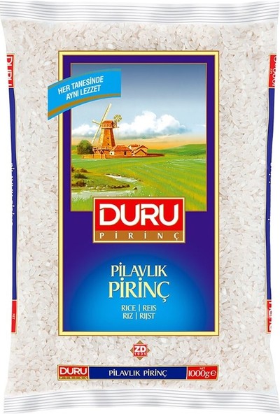 Duru Pilavlık Pirinç 1000 gr Duru Pilavlık Pirinç 1000 gr