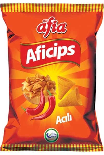 Afia Aficips Acılı 65 gr - 3 Adet
