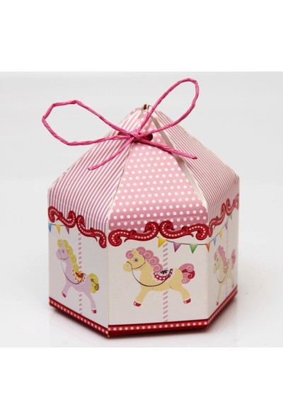 Mevlid Hediyesi Mevlüt Şekeri Kutusu - Atlı Karınca - Pembe - 25 adet Mevlid Hediyesi Mevlüt Şekeri Kutusu - Atlı Karınca - Pembe - 25 adet