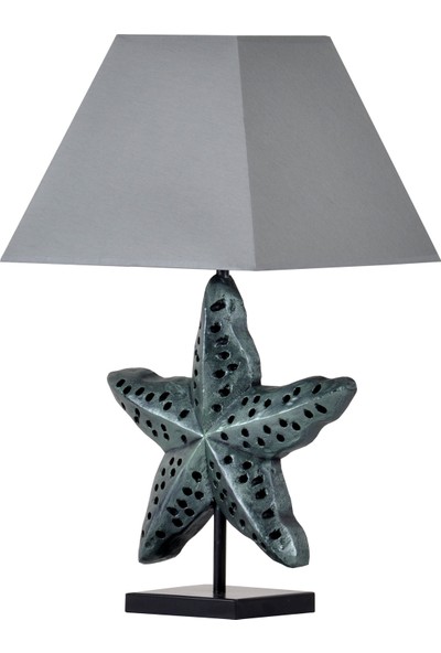 Qdec Modern Dizayn Deniz Yıldızı Abajur Zümrüt Zümrüt