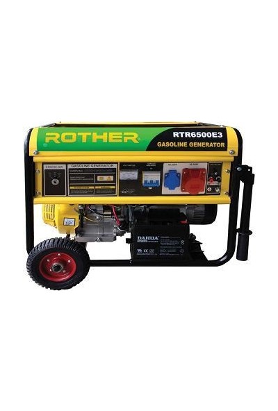 Rtr 6500E3 Benzinli Jeneratör 5.5/5 Kva Trifaze Marşlı (1 Adet)