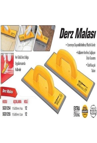Sgs Kısa Derz Malası Sgs1254 (1 Adet)