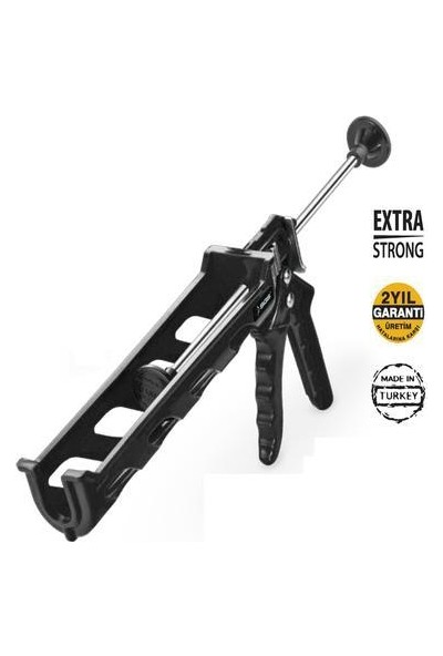 Sgs Plastik Siyah Silikon Tabancası Sgs279 (1 Adet)