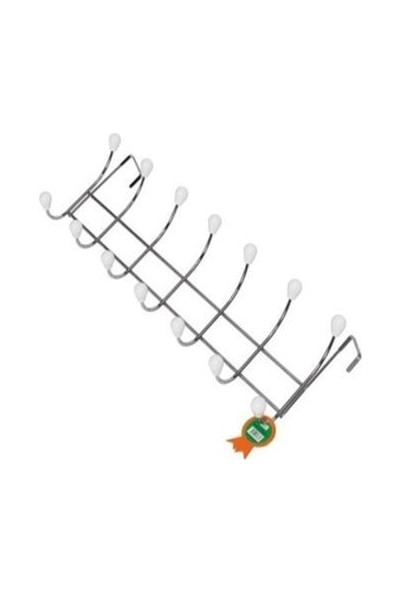 Elmop 5 Li Krom Panel Kapı Arkası Tel Askı (1 Adet)