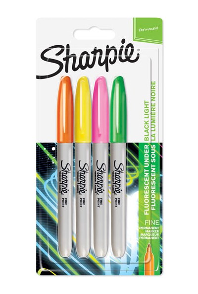 Sharpie Permanent Fine Kalem Neon 4'lü 1985855 Sharpie Permanent Fine Kalem Neon 4'lü 1985855