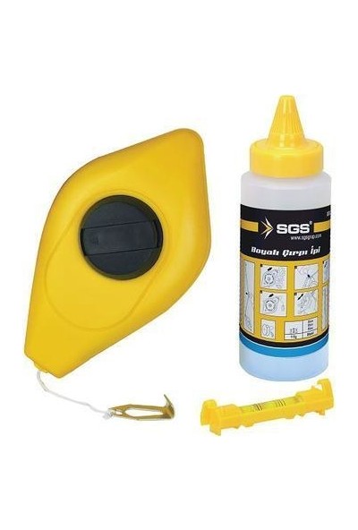 Sgs Boyalı Çirpi İpi Kırmızı Sgs1000 (1 Adet)