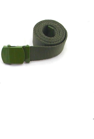 Guntack Haki Tokalı Haki Kanvas Kemer Guntack Haki Tokalı Haki Kanvas Kemer