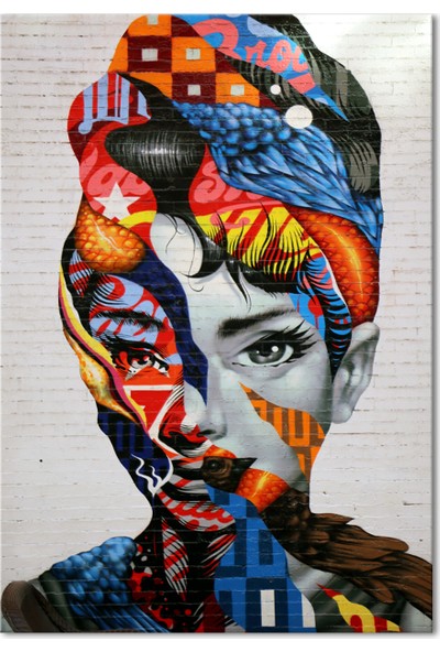 Dementia Art Women Canvas Tablo Aud-001 Dementia Art Women Canvas Tablo Aud-001