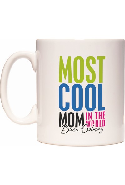 Rock'n Fox Anneler Günü İçin Kişiye İsme Özel İsim Yazılabilir Tasarım Kupa Bardak