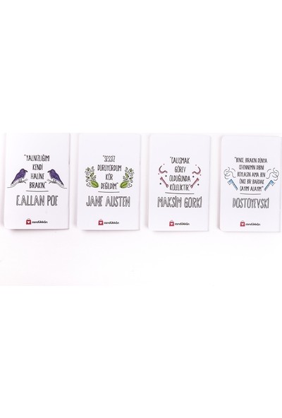 Portreler Serisi Defter (4 Defter Set)