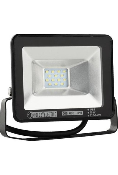 Horoz elektrik Puma-10 10 Watt 6400K Beyaz Işık Smd Led Projektör 10W
