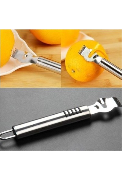 Pratik Şeyler Limon Portakal Kabuk Çizici Soyucu Pratik Şeyler Limon Portakal Kabuk Çizici Soyucu