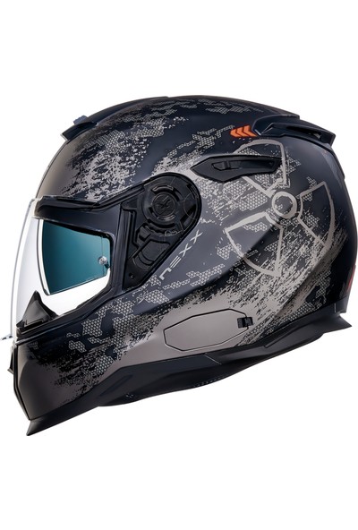 Nexx Sx100 Toxic Mat Siyah Kask M