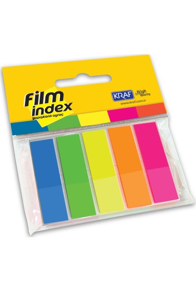 Kraf Film index 13X44Mm 5 Renk X 25 Sy 1344
