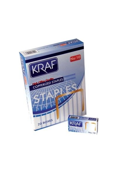 Kraf Zımba Teli No:10 Sarı 20Li 245G Kraf Zımba Teli No:10 Sarı 20Li 245G