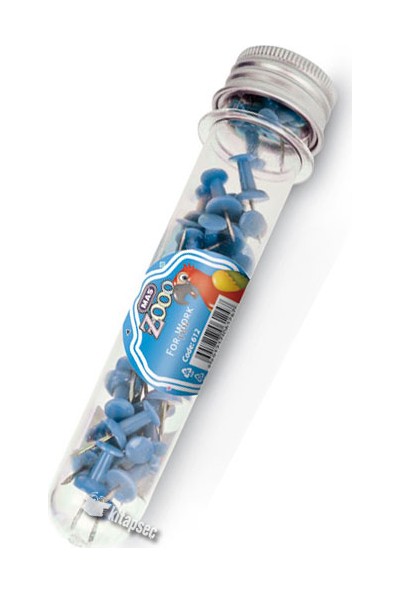 Mas Mavi Cam Tüpte Harita Çivisi (Kod 612)