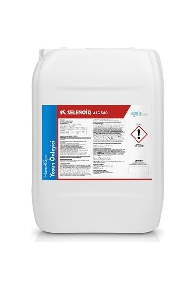 Selenoid Havuz Yosun Önleyici 20 Kg