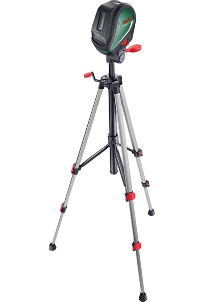 Bosch UniversalLevel 3 Çapraz Çizgili Hizalama Lazeri + 1,5 metre Tripod Bosch UniversalLevel 3 Çapraz Çizgili Hizalama Lazeri + 1,5 metre Tripod
