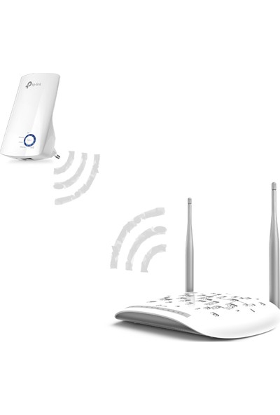 TP-Link TD-W9970 300Mbps EWAN VPN VDSL ADSL2+ Fiber Modem/Router + TP-Link TL-WA850RE 300Mbps N Kablosuz Kompakt Access Point ve Menzil Genişletici TP-Link TD-W9970 300Mbps EWAN VPN VDSL ADSL2+ Fiber Modem/Router + TP-Link TL-WA850RE 300Mbps N Kablosuz Kompakt Access Point ve Menzil Genişletici