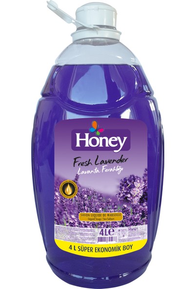 Honey Sıvı Sabun Lavanta 4 lt