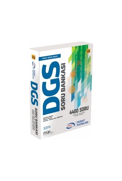 Murat Yayınları DGS Çözümlü Soru Bankası