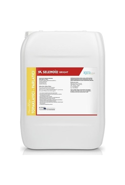 Selenoid Havuz Parlatıcı Topaklayıcı 20 Kg