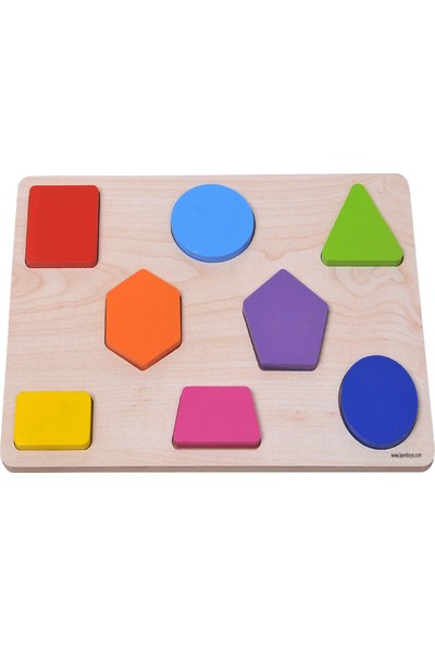 Baby Toys Ahşap Geometrik Puzzle Baby Toys Ahşap Geometrik Puzzle