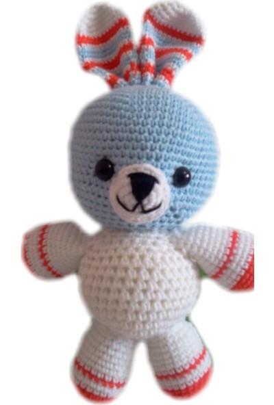 Damla Oyuncak Tavşan Örgü Peluş Oyuncak