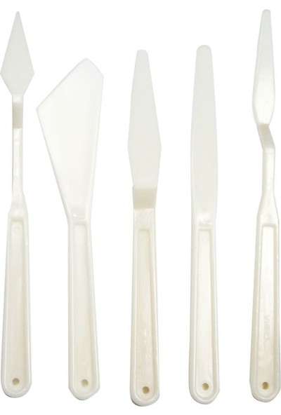 Rich Plastik Spatül 5'Li Set