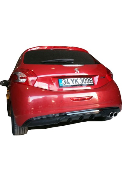 Peugeot 208 Arka Tampon Eki - Difüzör (Plastik)