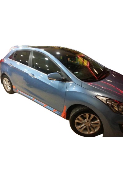 Hyundai i30 2011 - 2016 Custom Yan Marşpiyel Seti (Plastik) Hyundai i30 2011 - 2016 Custom Yan Marşpiyel Seti (Plastik)
