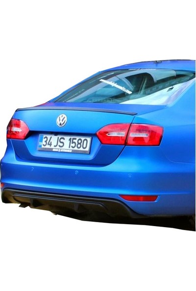 Volkswagen Jetta 2010 - 2014 R Model Arka Tampon Eki - Difüzör (Plastik) Volkswagen Jetta 2010 - 2014 R Model Arka Tampon Eki - Difüzör (Plastik)