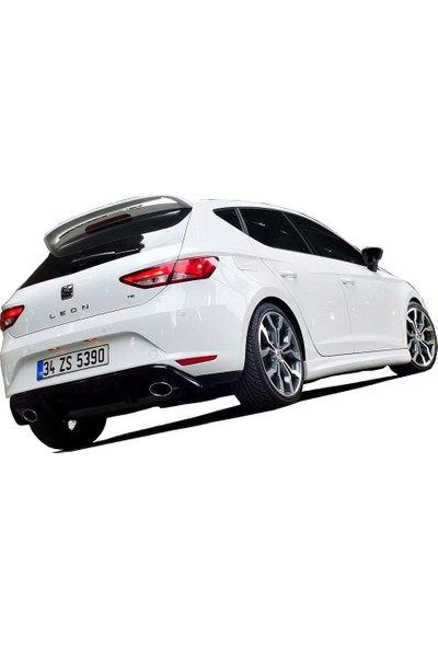 Seat Leon MK3 - 5F 2013 - 2016 Style Arka Tampon Eki - Difüzör (Plastik) Seat Leon MK3 - 5F 2013 - 2016 Style Arka Tampon Eki - Difüzör (Plastik)