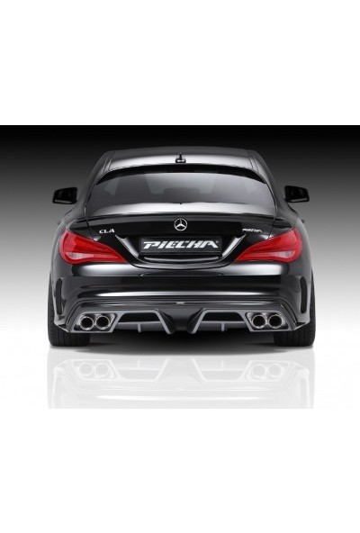 Mercedes CLA W117 AMG 2013 Sonrası Piecha Arka Tampon Eki - Difüzör (Plastik) Mercedes CLA W117 AMG 2013 Sonrası Piecha Arka Tampon Eki - Difüzör (Plastik)