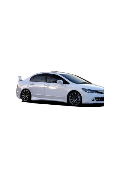 Honda Civic Fd6 2006 - 2011 Mugen Yan Marşpiyel Seti (Plastik) Honda Civic Fd6 2006 - 2011 Mugen Yan Marşpiyel Seti (Plastik)