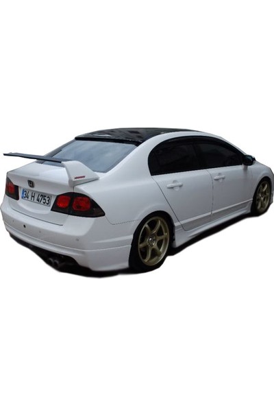 Honda Civic FD6 2006 - 2011 Mugen Arka Tampon Eki - Difüzör (Plastik) Honda Civic FD6 2006 - 2011 Mugen Arka Tampon Eki - Difüzör (Plastik)
