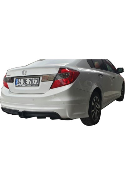 Honda Civic FB7 2012 - 2015 Mugen RR Arka Tampon Eki - Difüzör (Plastik) Honda Civic FB7 2012 - 2015 Mugen RR Arka Tampon Eki - Difüzör (Plastik)