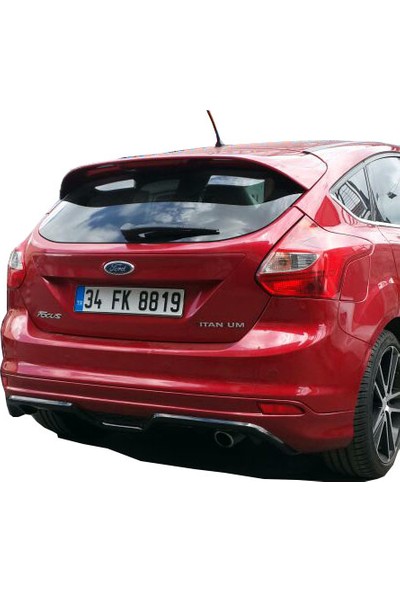 Ford Focus 3 HB 2012 - 2014 Arka Tampon Eki - Difüzör (Plastik) Ford Focus 3 HB 2012 - 2014 Arka Tampon Eki - Difüzör (Plastik)