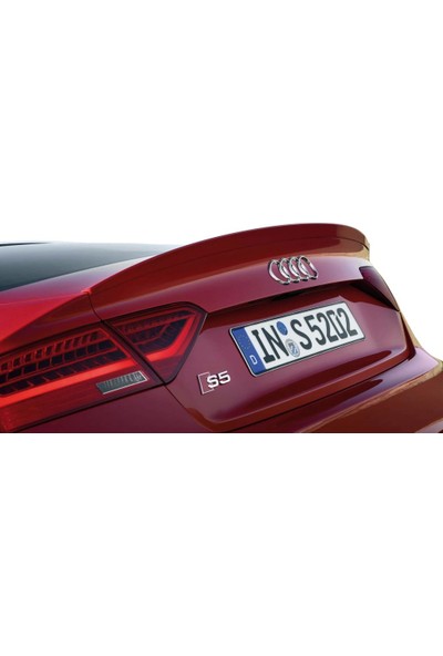 Audi A5 Sportback 4 Kapı Spoiler (Plastik) Audi A5 Sportback 4 Kapı Spoiler (Plastik)