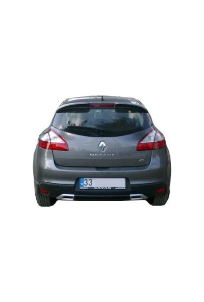 Renault Megane 3 2009 - 2013 Sport Difüzör (Plastik) Renault Megane 3 2009 - 2013 Sport Difüzör (Plastik)