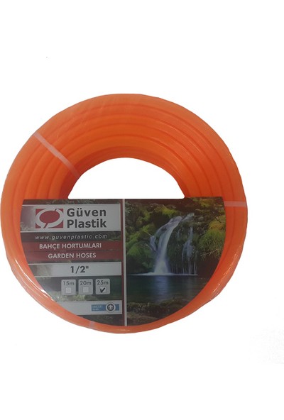Güven Plastik Silikonlu Şeffaf Bahçe Hortumu 15 Metre Güven Plastik Silikonlu Şeffaf Bahçe Hortumu 15 Metre