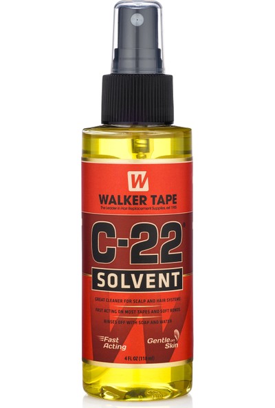 Walker Tape Protez Saç Bant Sökücüsü C-22 4 Oz (118 ML) Walker Tape Protez Saç Bant Sökücüsü C-22 4 Oz (118 ML)