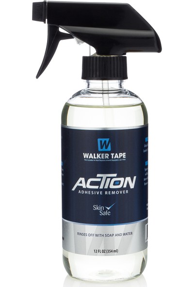 Walker Tape Protez Saç Bant Sökücüsü Action Release Solvent 12 Oz (354 ML) Walker Tape Protez Saç Bant Sökücüsü Action Release Solvent 12 Oz (354 ML)